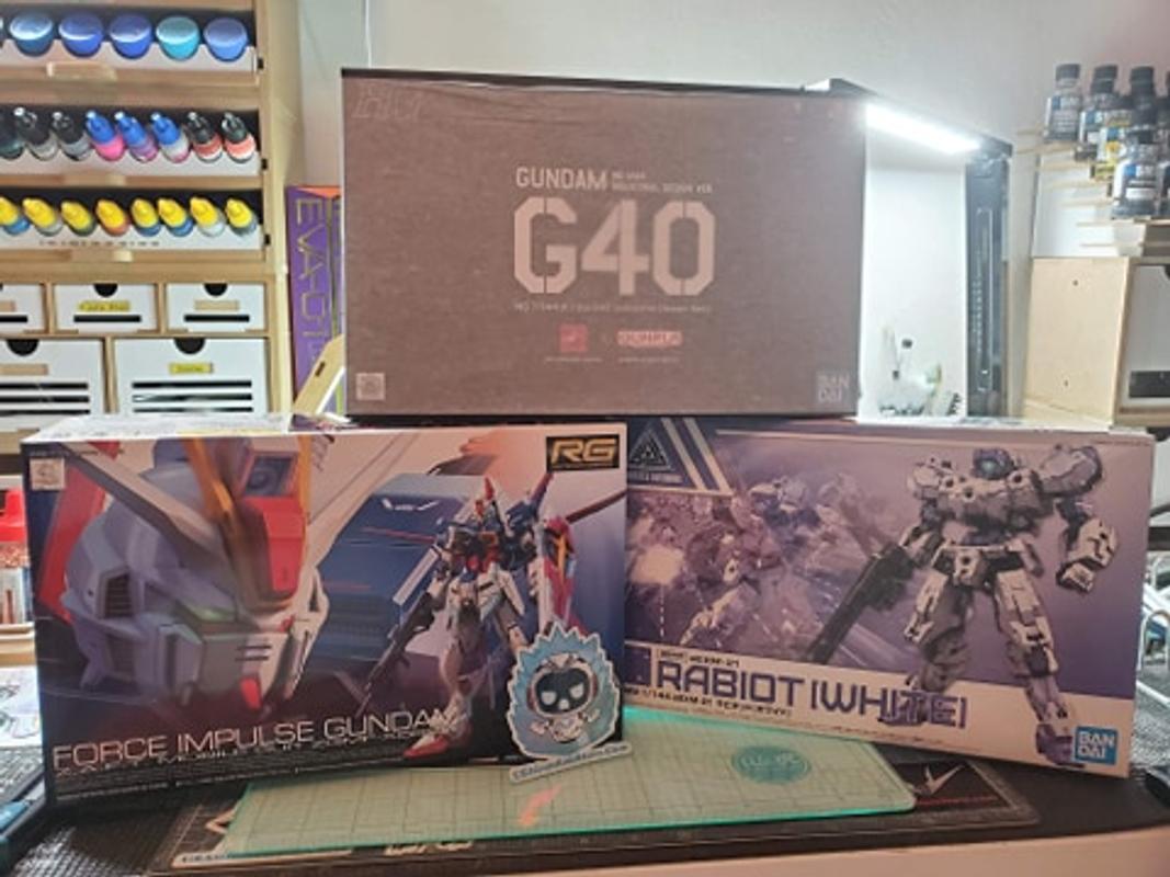 HG 1/144 Gundam G40 (Industrial Color Variant)