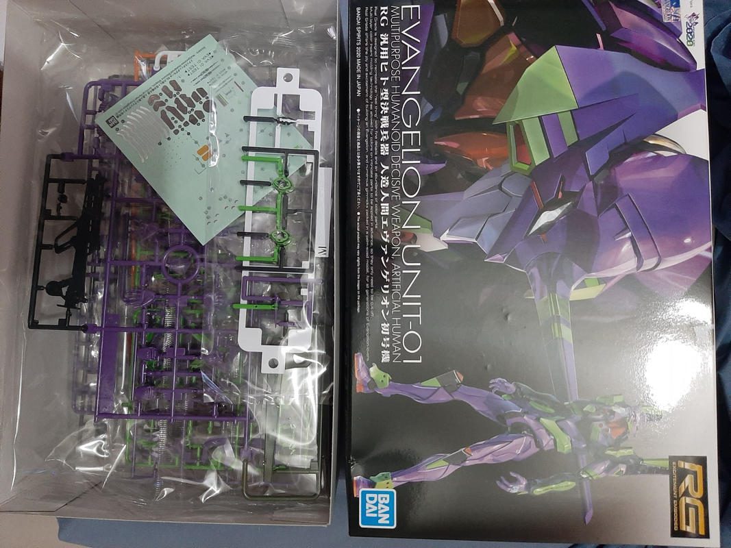 RG Evangelion Unit-01 Rebuild Version Model Kit